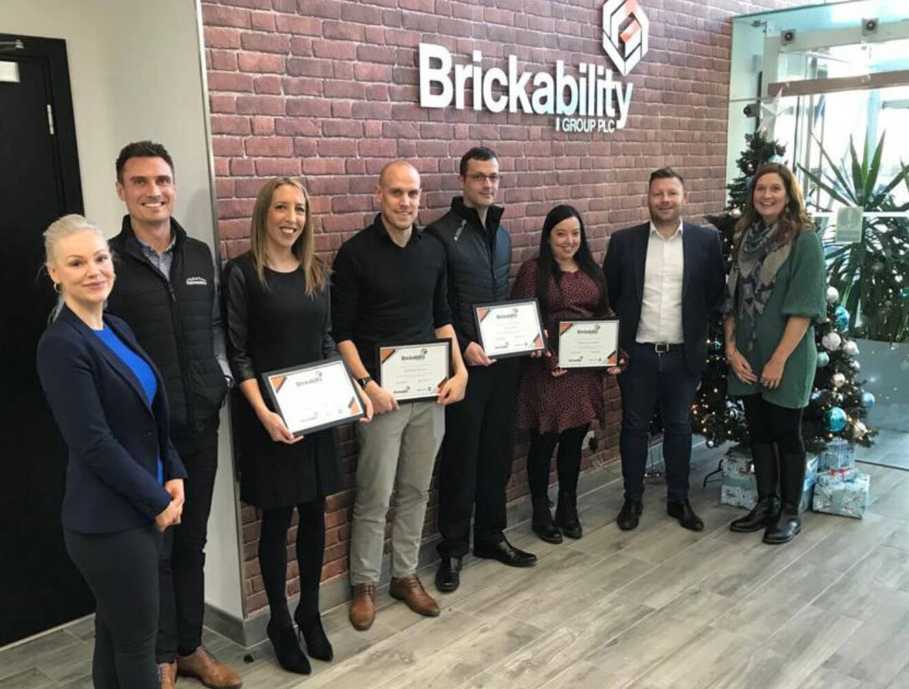 Group Health and Safety Award Winners | Brickability Group PLC
