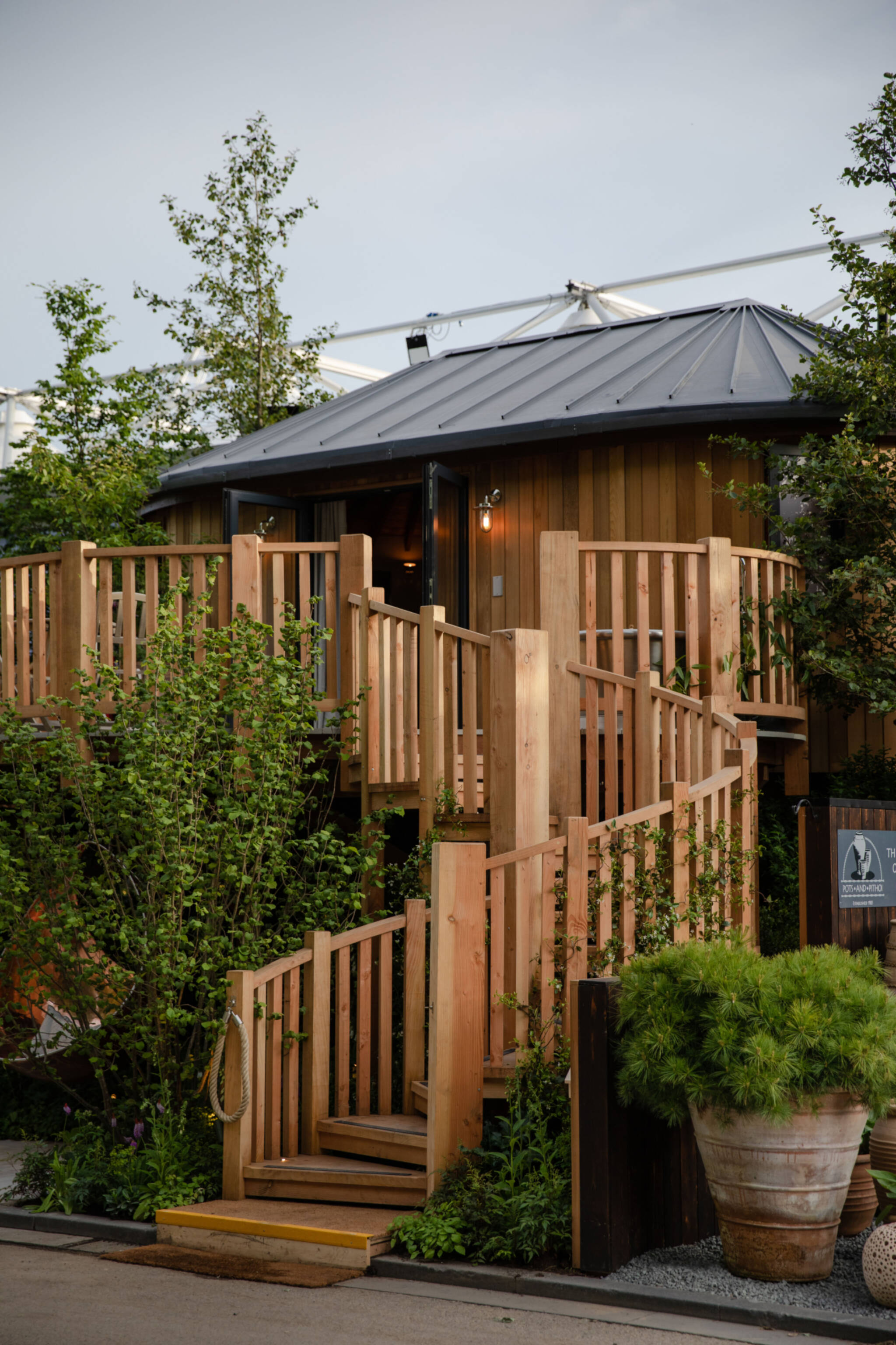 Chelsea Flower Show Treehouse | Excel Roofing | Brickability Group PLC