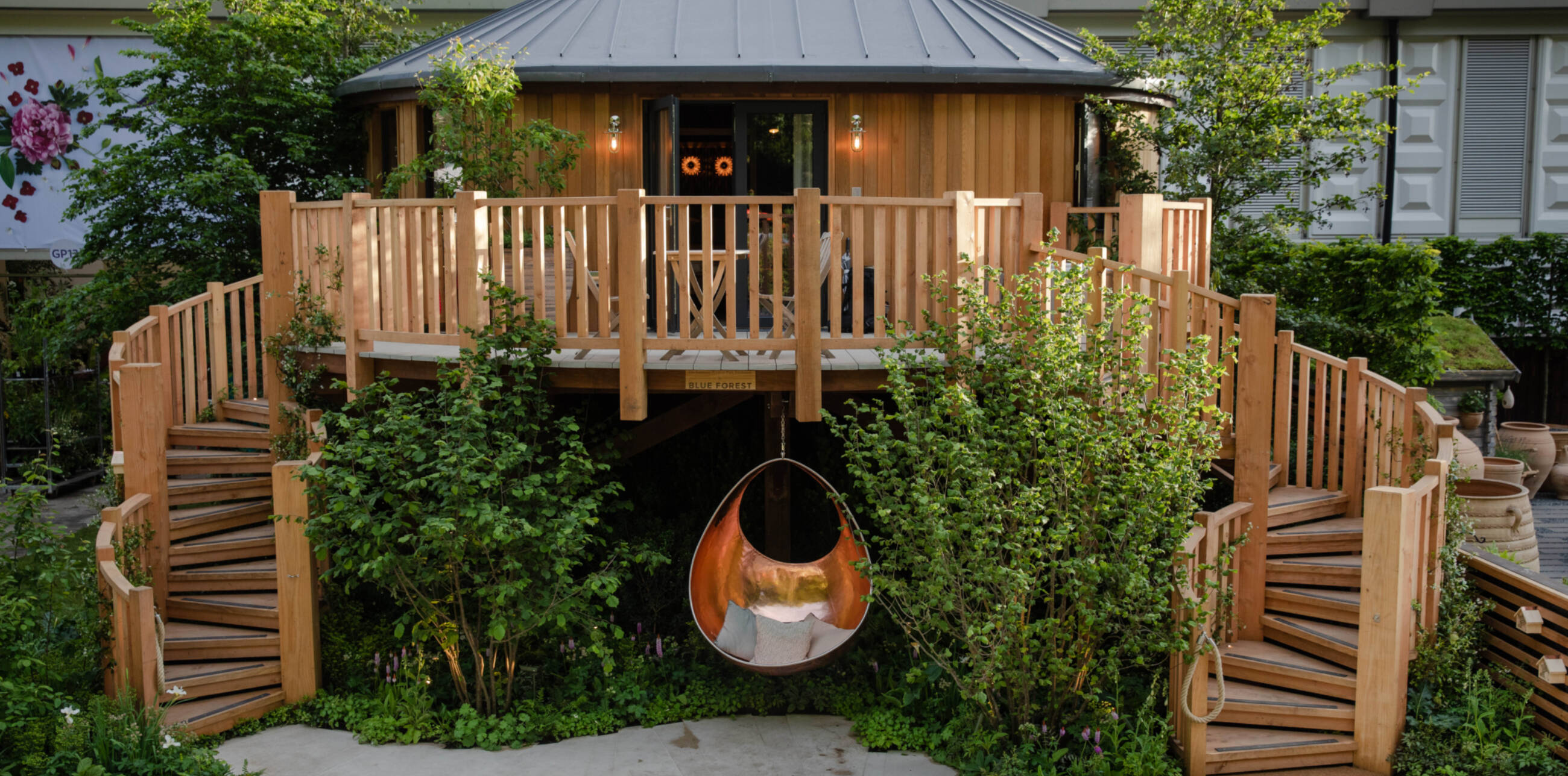 Chelsea Flower Show Treehouse | Excel Roofing | Brickability Group PLC