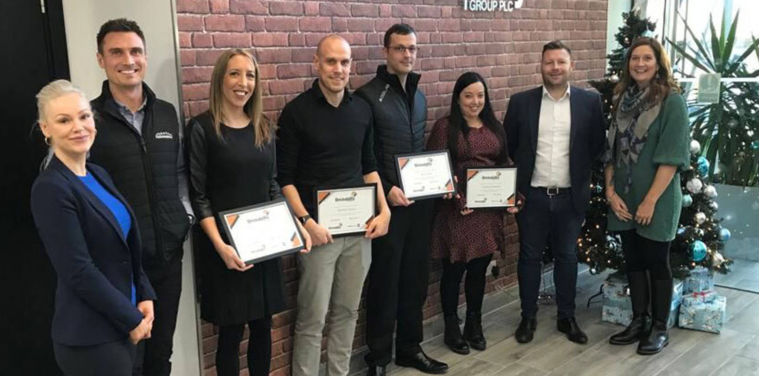 Group Health and Safety Award Winners | Brickability Group PLC